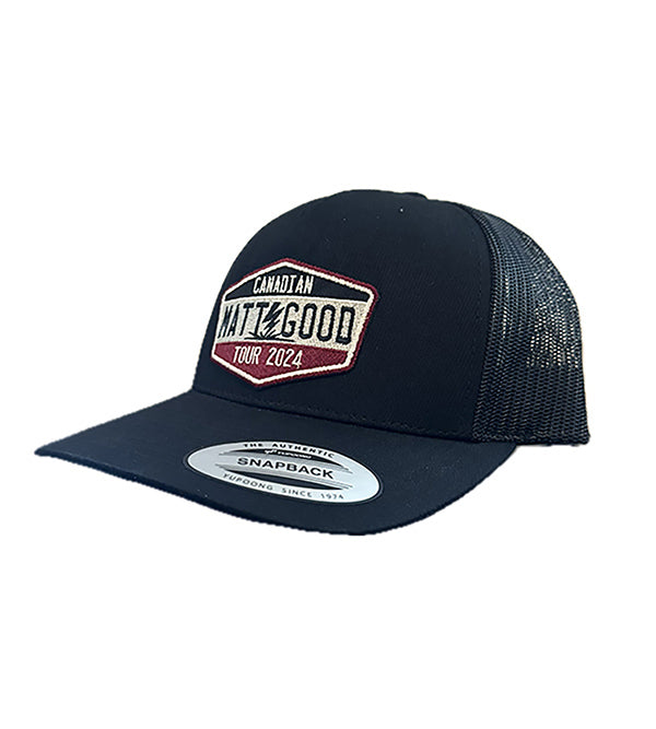 MATT GOOD CANADA PATCH BLACK HAT – Matthew Good Store